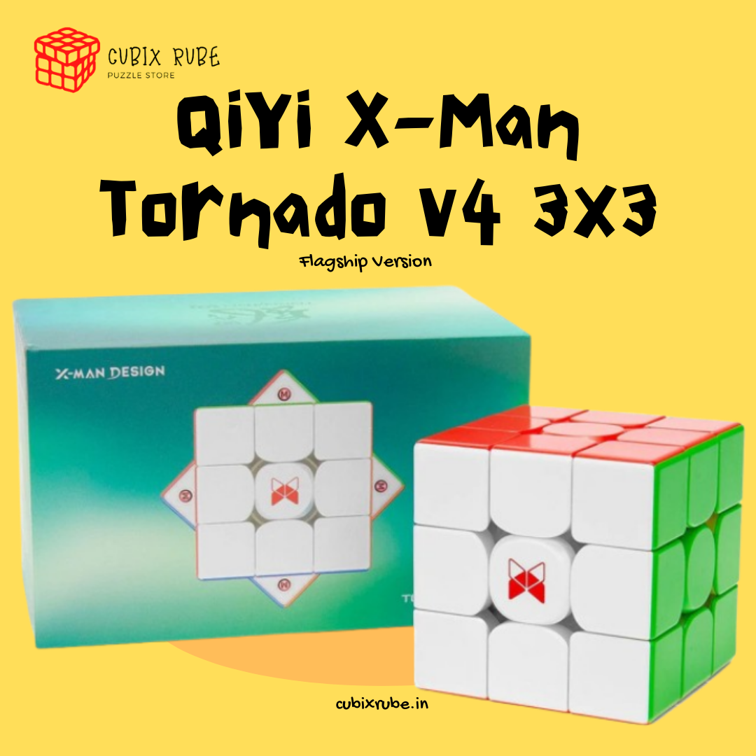 QiYi X-Man Tornado v4 3x3 Magnetic – Cubix Rube