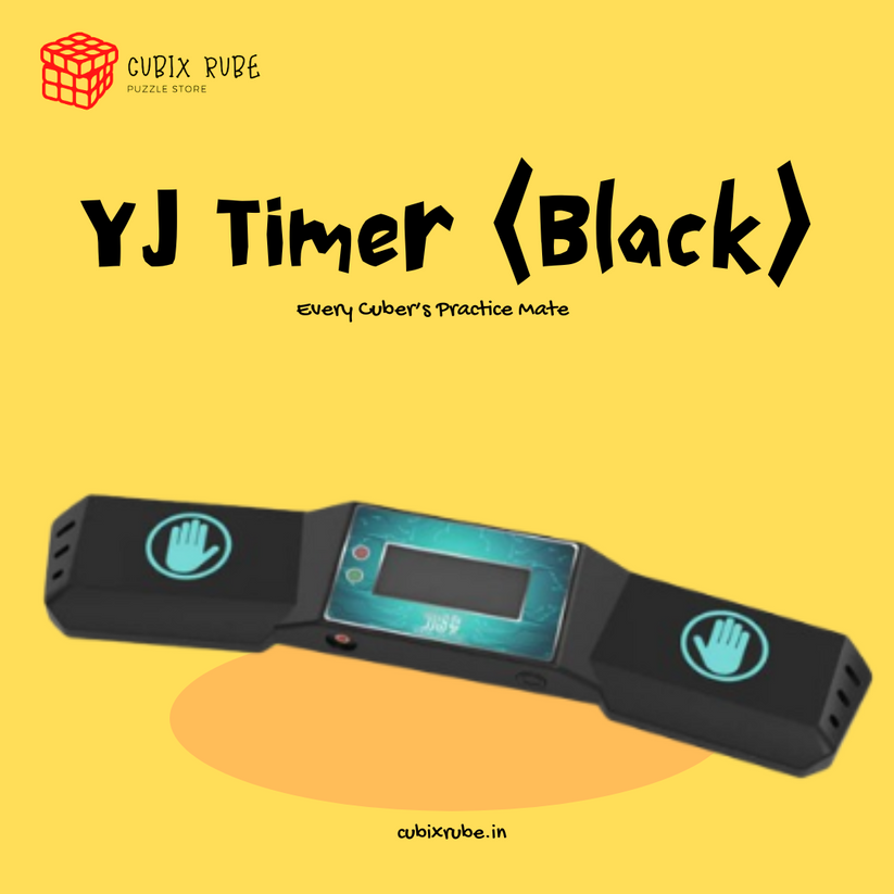 YJ Timer (Black) – Cubix Rube